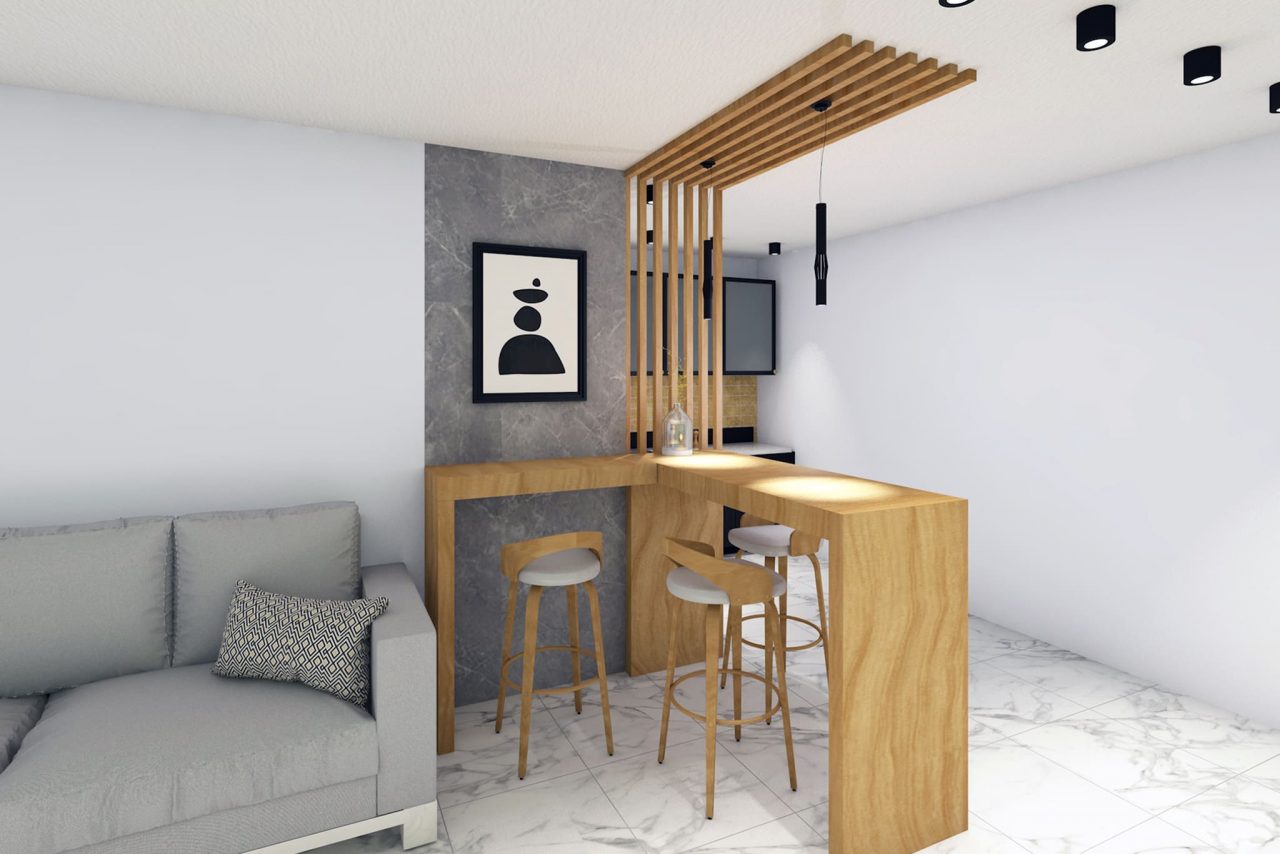 Bar counter living room store
